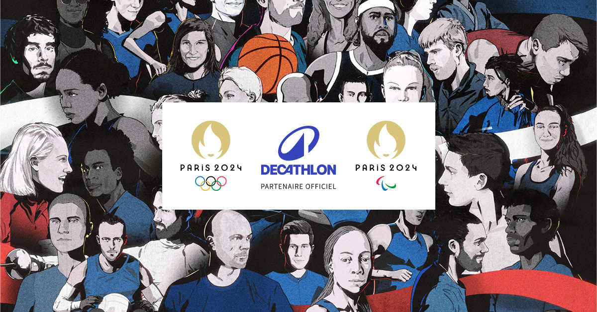 Decathlon Team Athletes Paris 2024